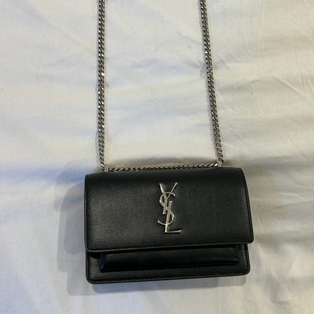 Ysl Mini Kate Black/Silver *Rare* - Gem